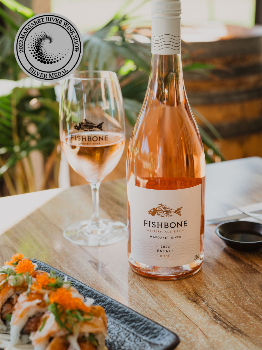 Margaret River Rosé - 2023 Fishbone Black Label - Award Winning Wine ...